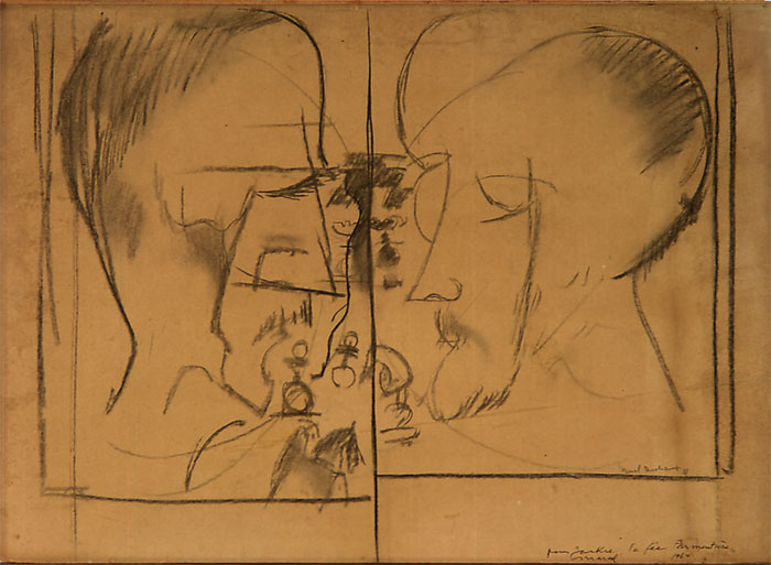 Marcel Duchamp Portrait Of Chess Players